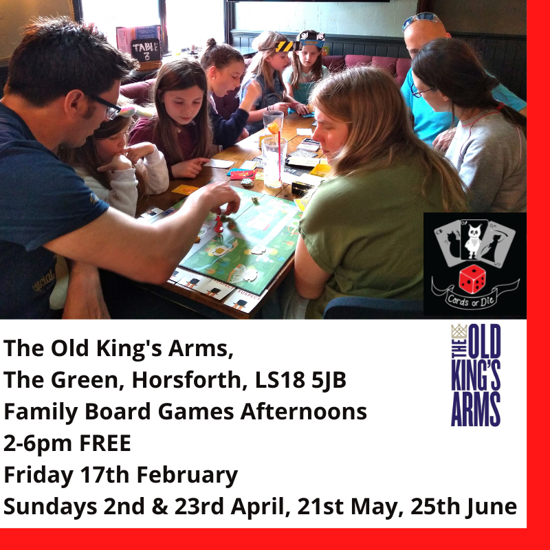 Events | Card or Die | Horsforth